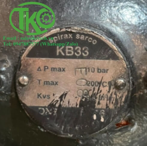 Van điều khiển KA31-KA33-KB31-KB33-KC31 Spirax Sarco - Công Ty TNHH ...