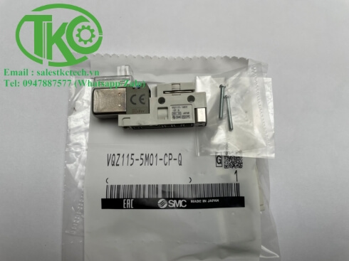 Van khí SMC VQZ115-5M01-CP-Q - Công Ty TNHH Thương Mại Kỹ Thuật TKC