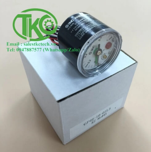 Đồng hồ áp suất SMC GP46 Series GP46-10-02L5 - Công Ty TNHH Thương Mại Kỹ Thuật TKC