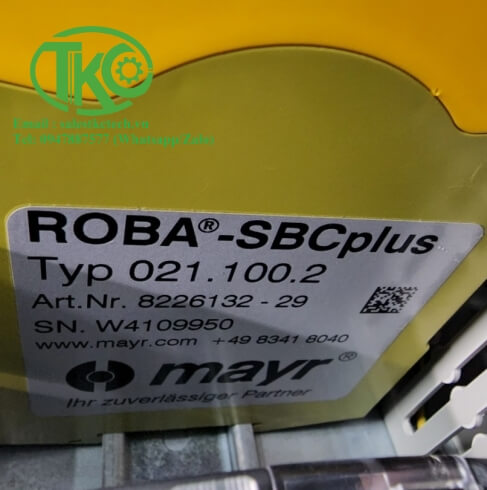 Mayr Roba-SBC Plus 021.100.2 - Công Ty TNHH Thương Mại Kỹ Thuật TKC