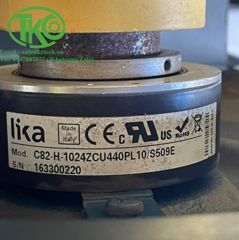 Encoder C82-H4-01024-ZCU-40-PT-RL100/S509E Lika C82-H-1024ZCU440PL10/S509E - Công Ty TNHH Thương ...