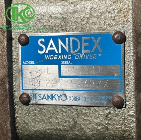 Hộp số Sankyo Sandex 4.5DL-121221-S3A3/X - Công Ty TNHH Thương Mại Kỹ ...