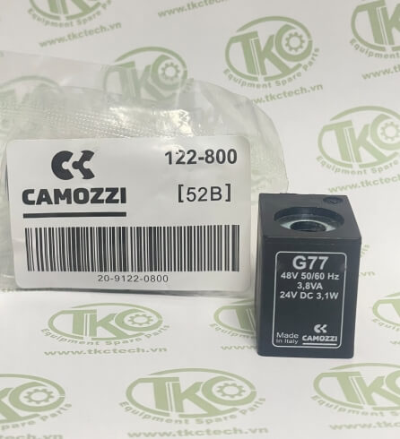 Cuộn coil G77 Camozzi 122-800 - Công Ty TNHH Thương Mại Kỹ Thuật TKC