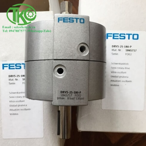 Xi lanh DRVS-40-270-P Festo DRVS-25-180-P - Công Ty TNHH Thương Mại Kỹ ...