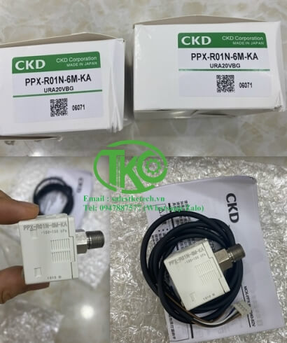 Cảm biến áp suất CKD PPX-R01N-6M-KA - Công Ty TNHH Thương Mại Kỹ Thuật TKC