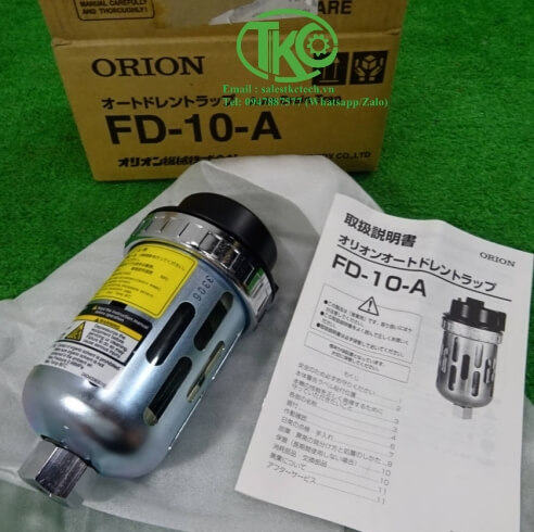 Van xả tự động FD-10A Orion FD-10-A - Công Ty TNHH Thương Mại Kỹ Thuật TKC