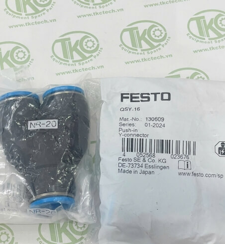 Đầu nối Y Festo QSY-4, QSY-6, QSY-8, QSY-10, QSY-12, QSY-16 - Công Ty ...
